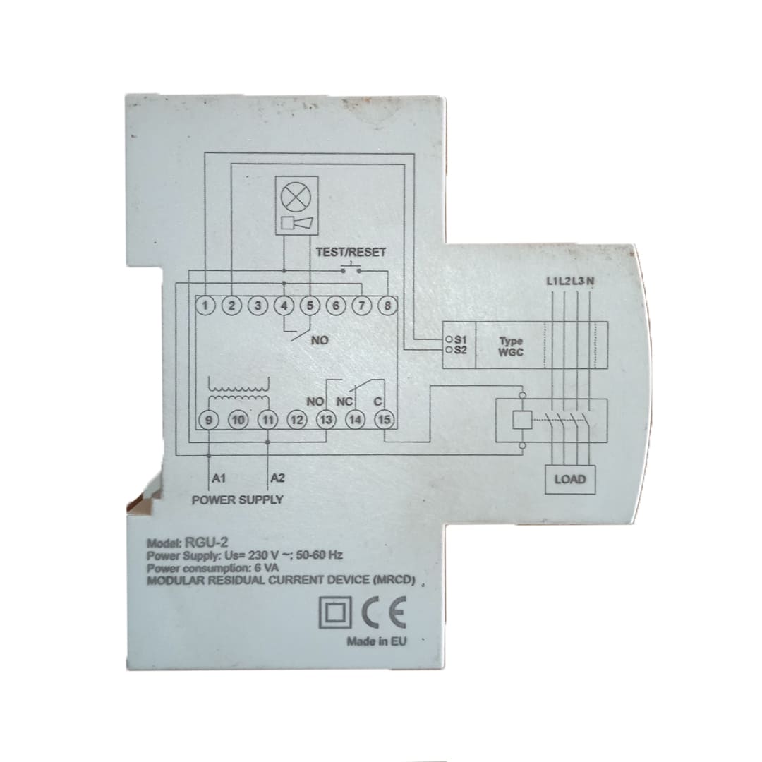 RELÉ DIFERENCIAL DIGITAL CIRCUTOR RGU-2 P11A61 | Spare Parts - Iverwind